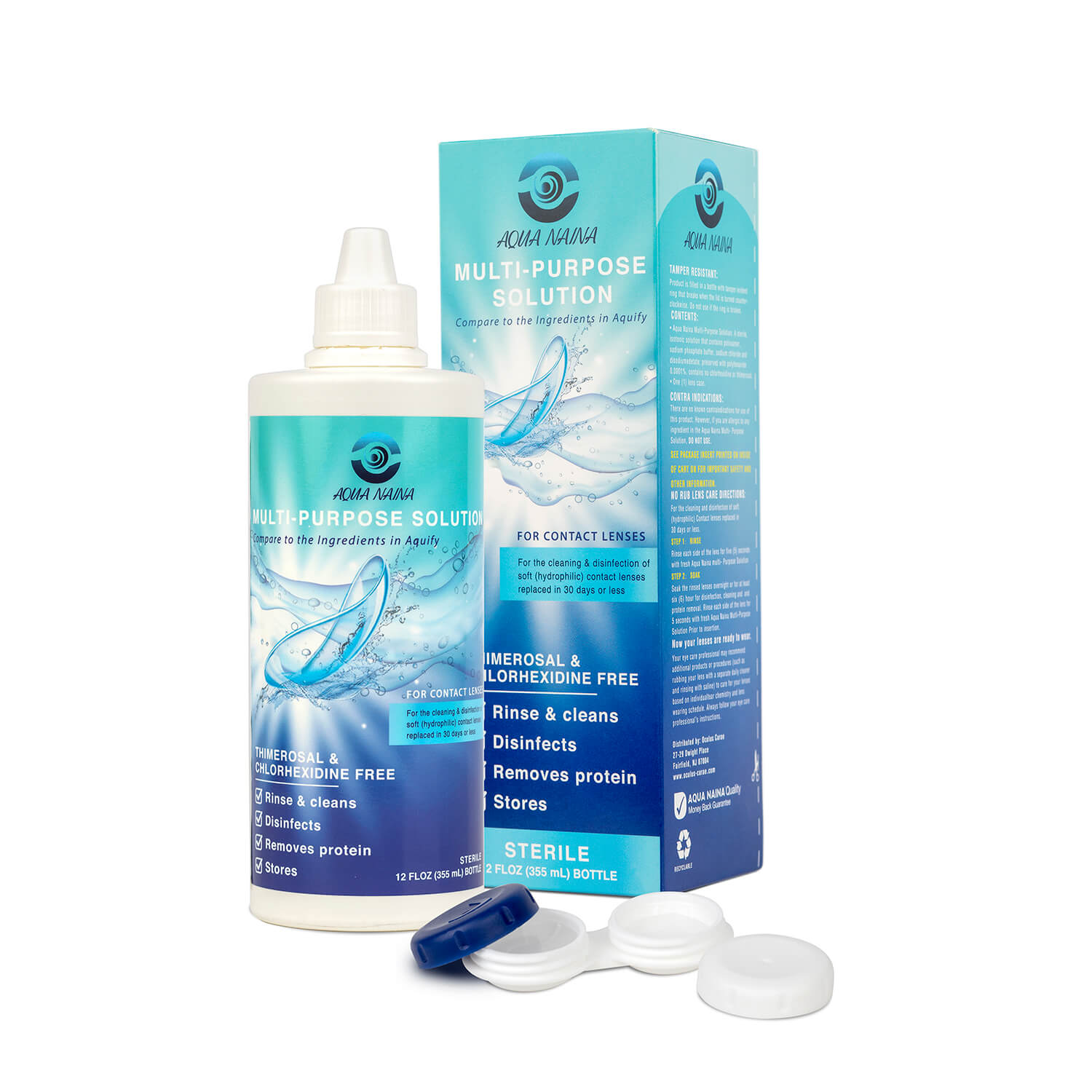 Multi Purpose Contact Lens Solution for Lens Care- shop at oculus